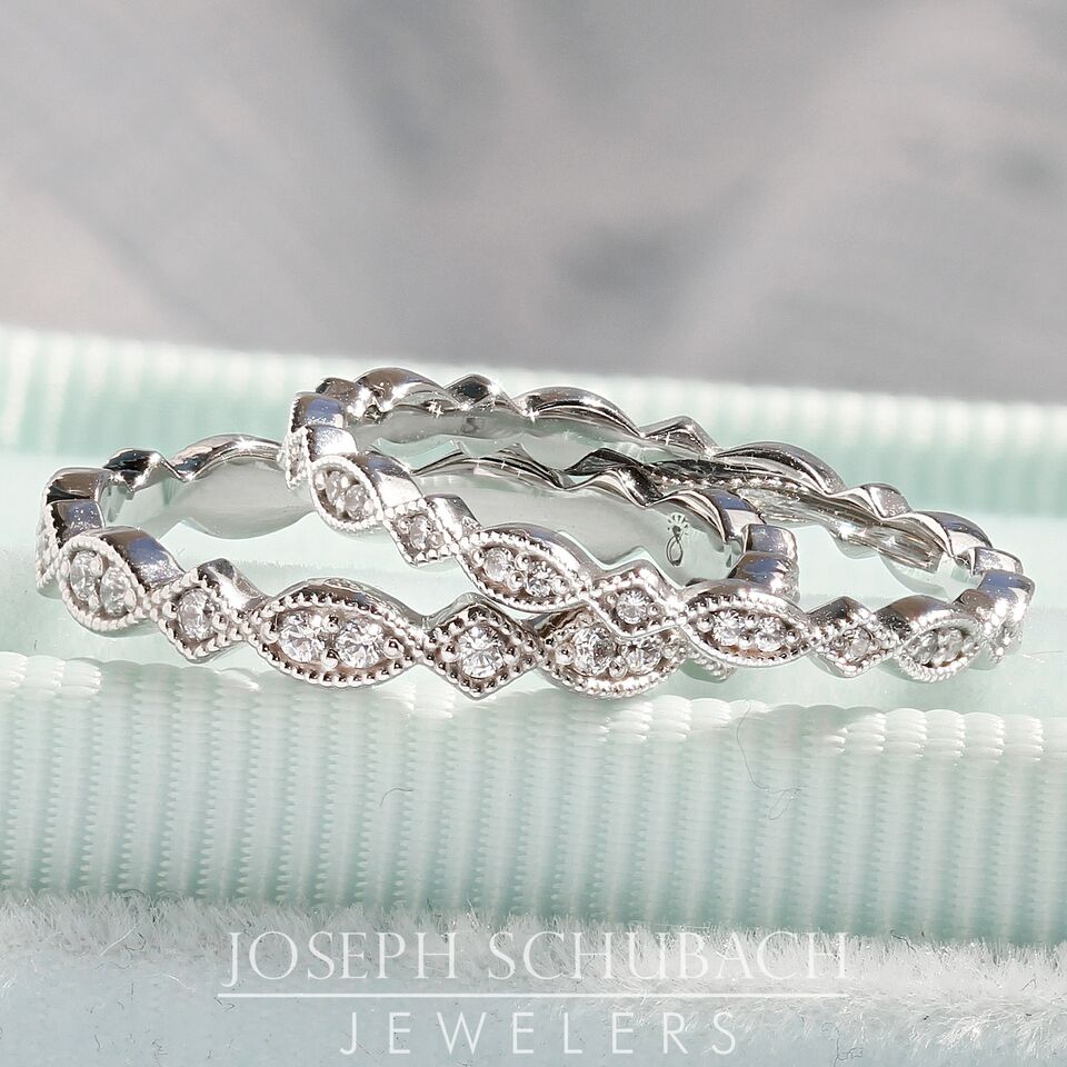 Anniversary Rings and Stackable Wedding Bands - Our Collection