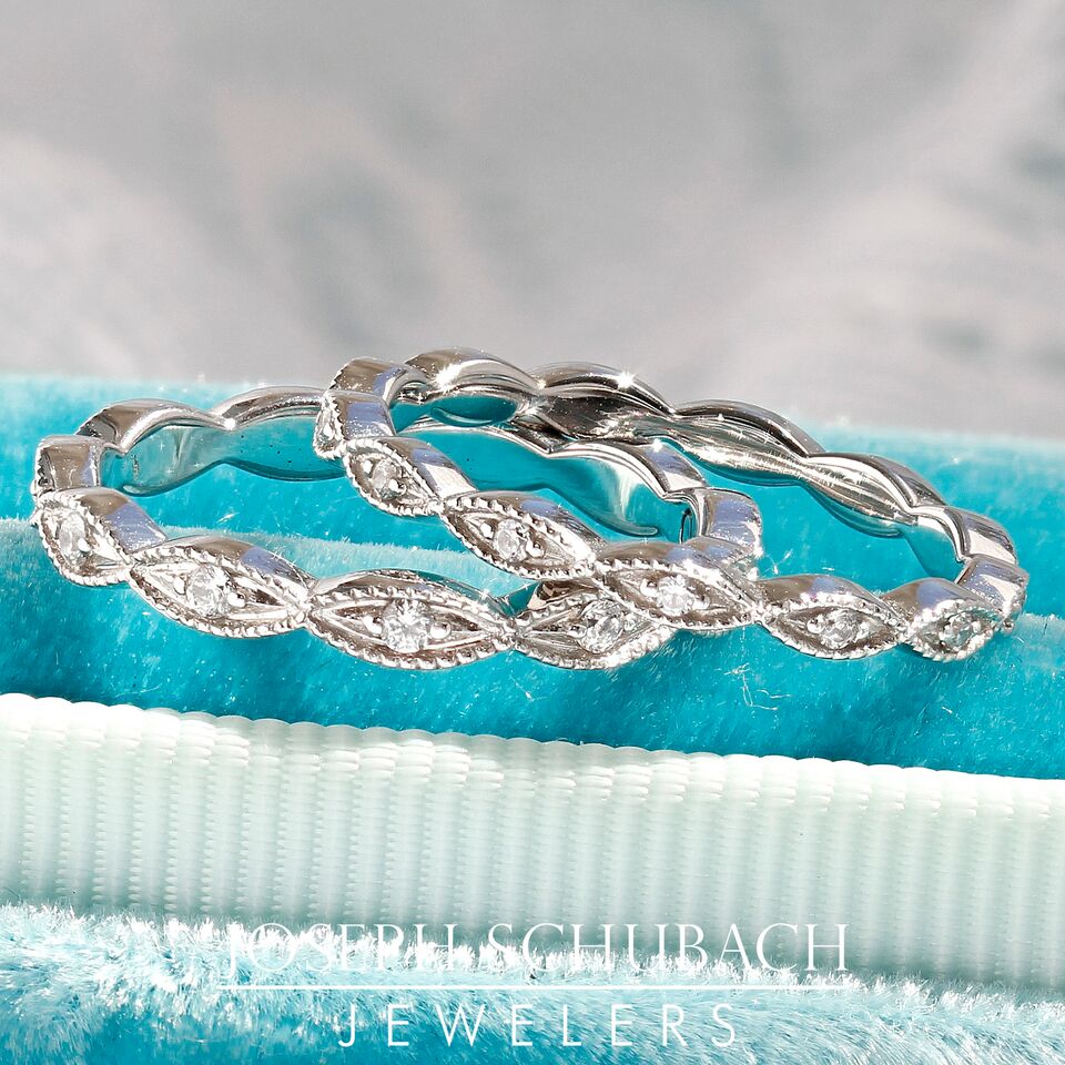 Anniversary Rings and Stackable Wedding Bands - Our Collection