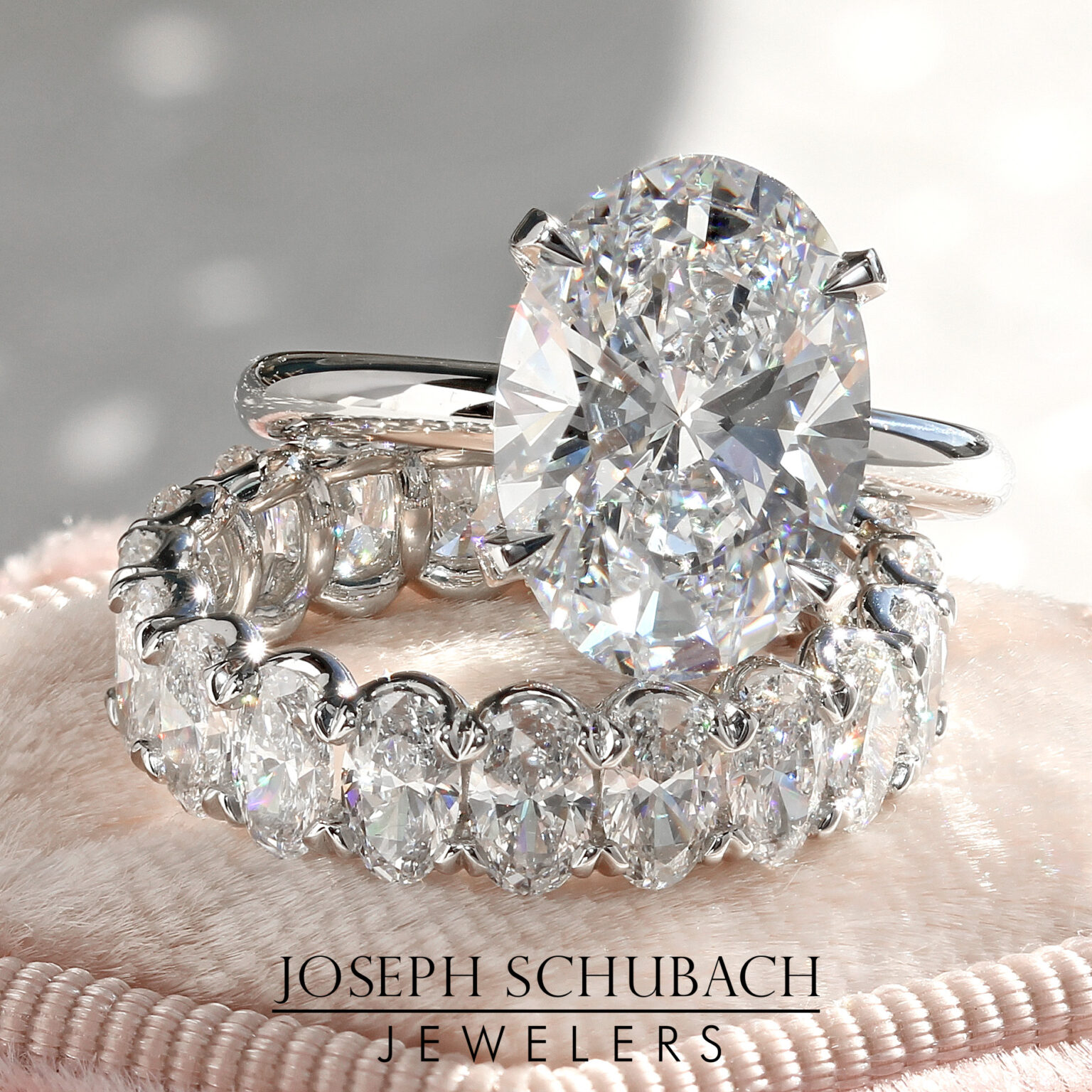 The Duchess Custom Ring and Oval Eternity Band Masterpiece